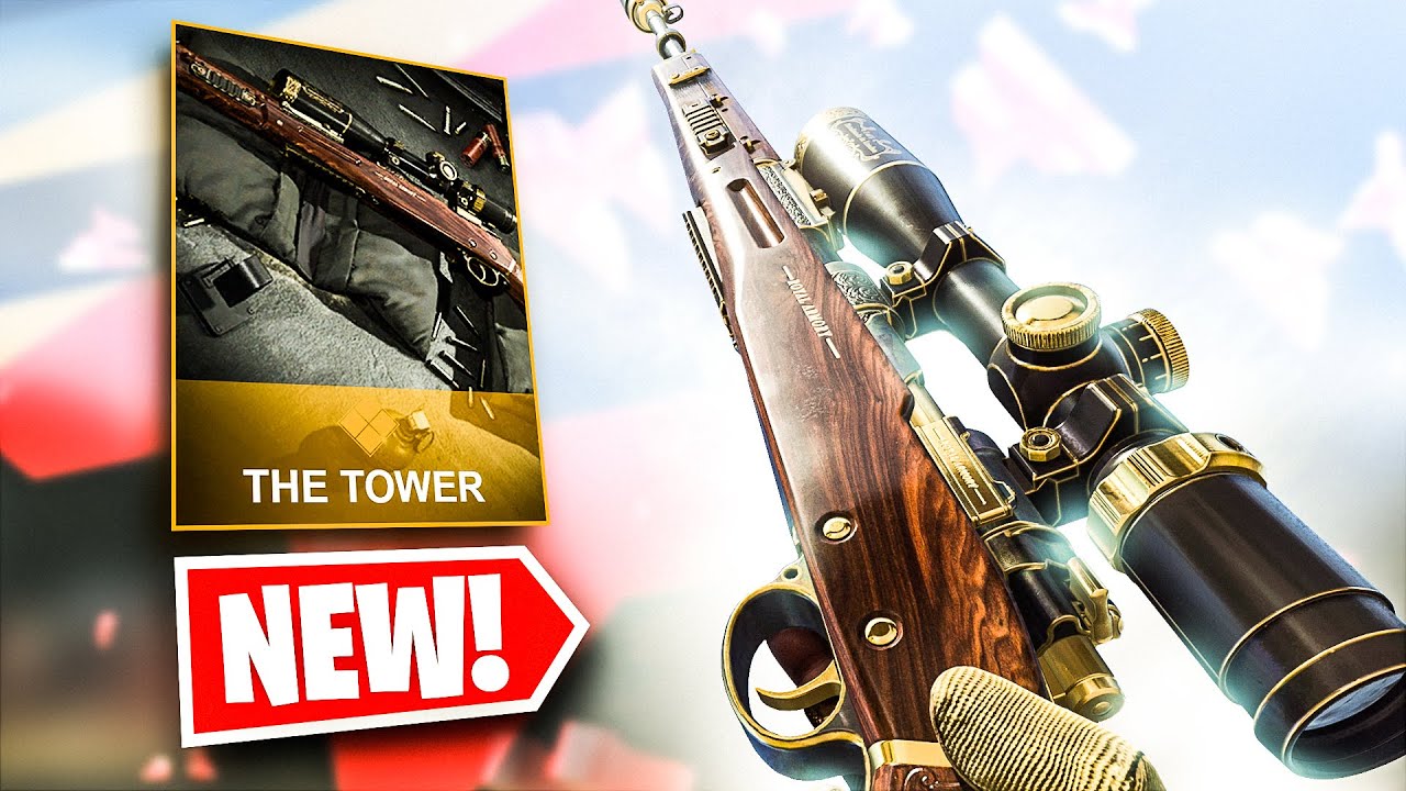 the **NEW** 1 SHOT KAR 98K iN WARZONE (iNSANE "THE TOWER" LEGENDARY ...