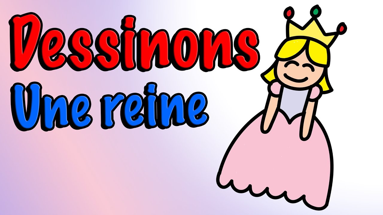 Leçon de Dessin pour Enfants : Comment Dessiner une Reine Étape par ...