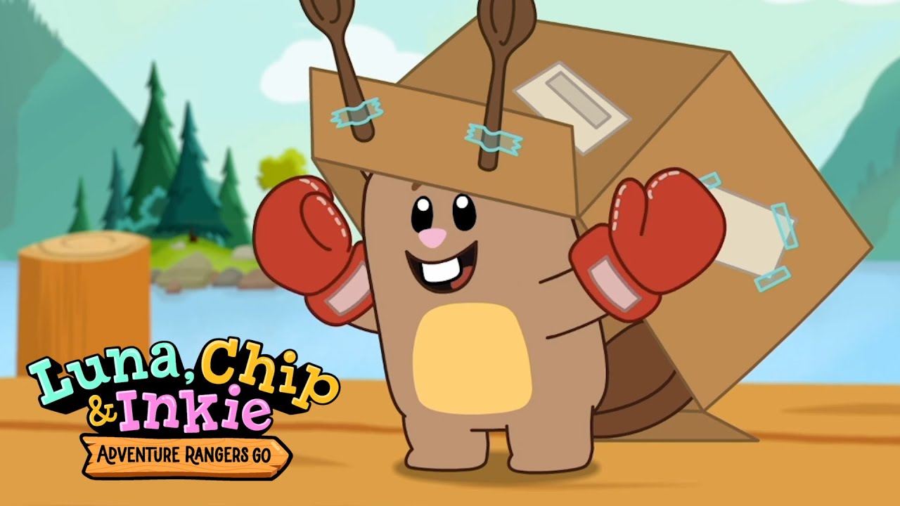 Chip's Costume Party | Luna, Chip & Inkie: Adventure Rangers Go! - YouTube