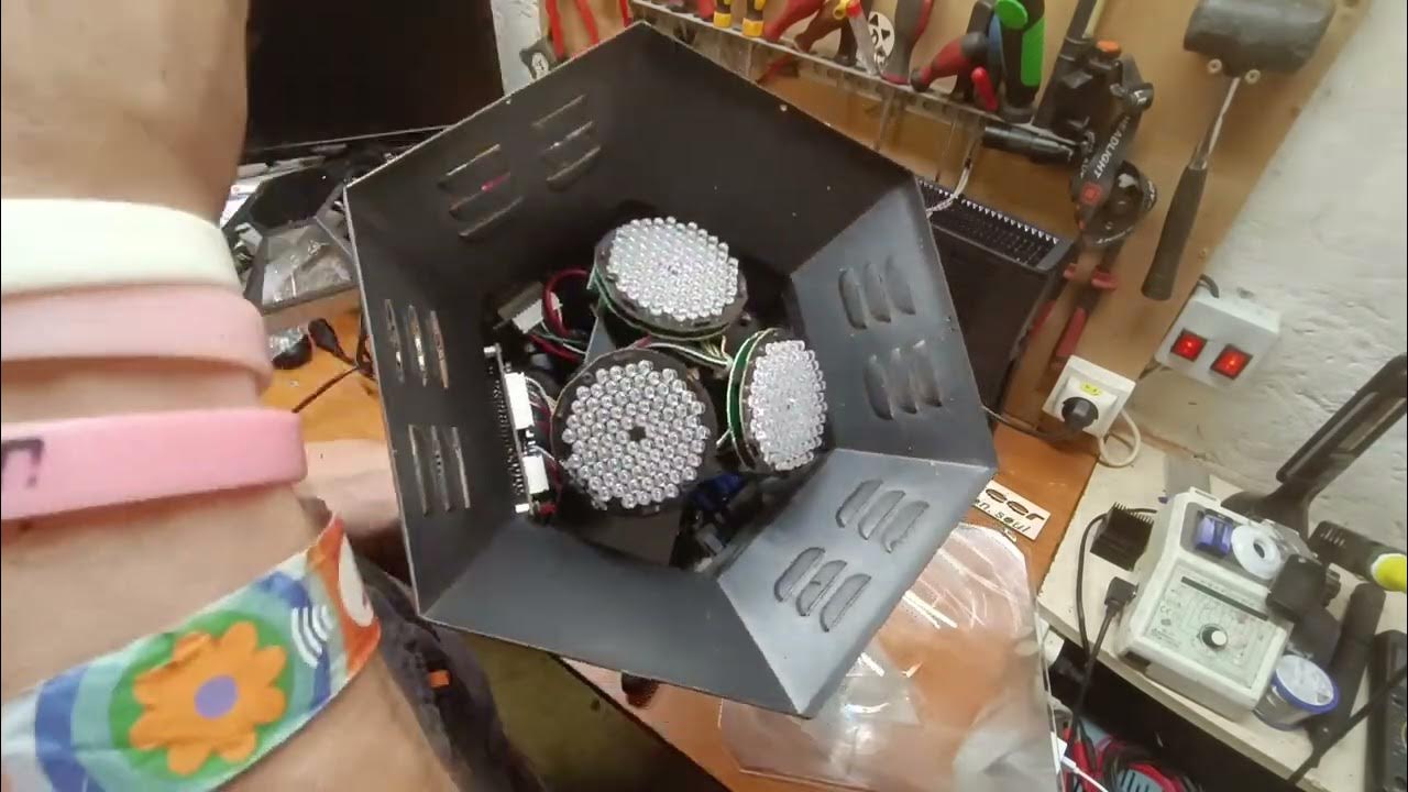 Chauvet Vue 6.1 javítás. Ajándék lámpa Prézlinek :D - YouTube