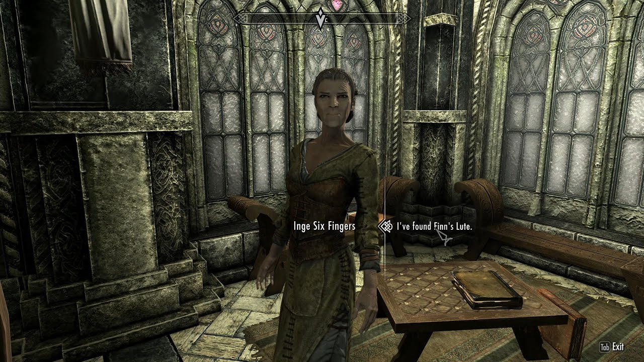 Skyrim AE Legendary Difficulty Ep 150 Finn's Lute & Ruin's Edge - YouTube