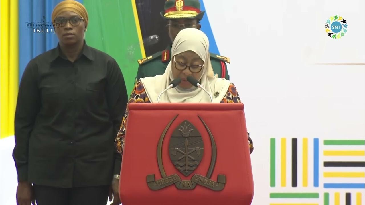 "TUTANYOOSHANA POLEPOLE MPAKA WOTE TUTASIMAMA" MHE: RAIS DKT. SAMIA - YouTube