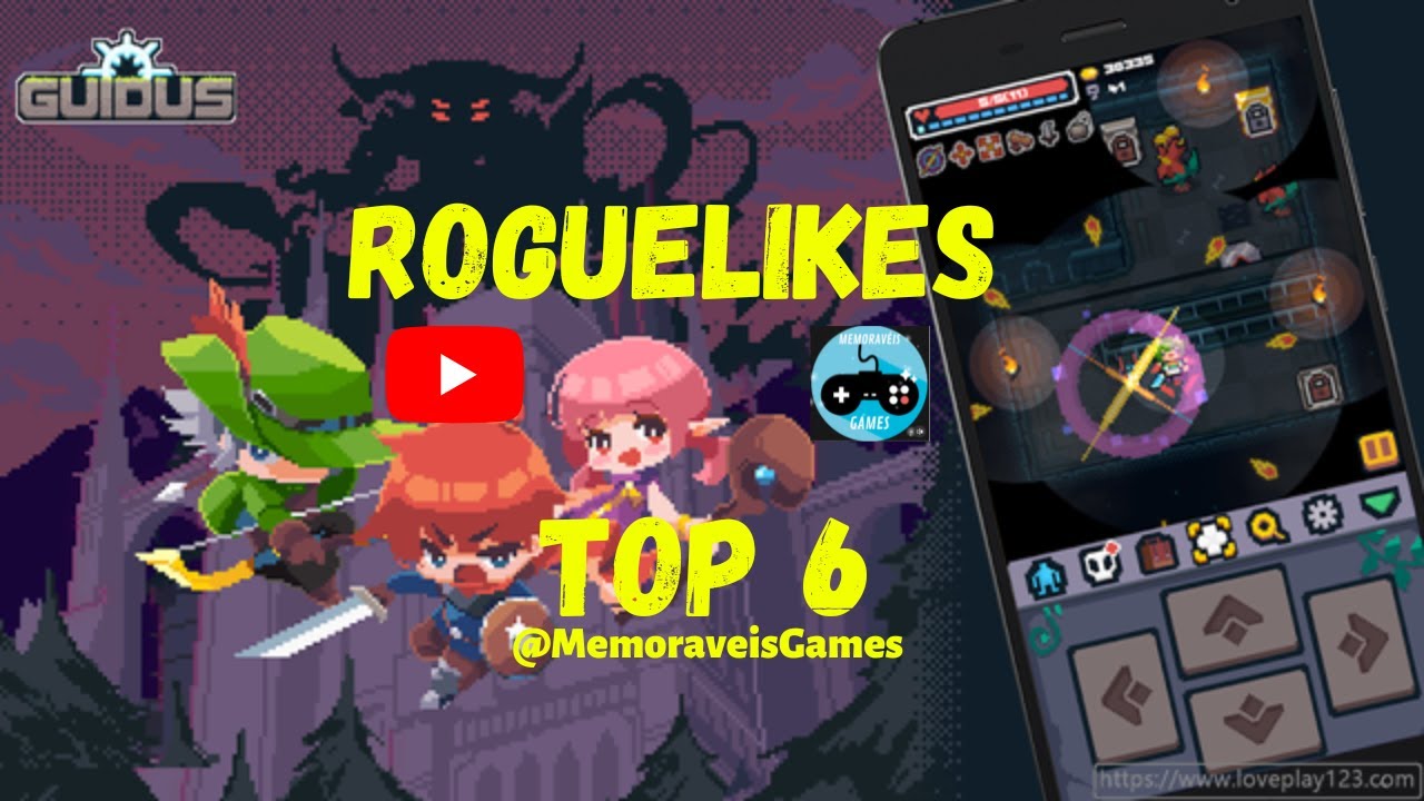 Os Melhores Jogos ROGUELIKE para Android 🕹 [Top 6] 🕹 Parte#2 - YouTube