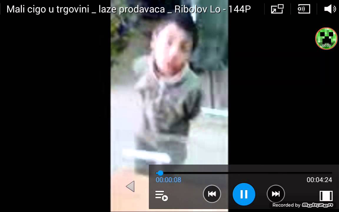 Mali ciga laze prodavca - YouTube