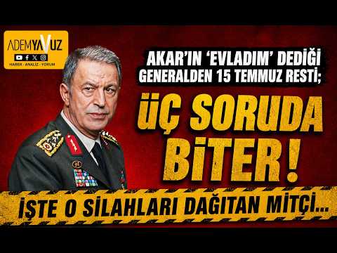 AKAR ÜÇ SORUDA BİTER- SİLAHLARI DAĞITAN MİTÇİ ?