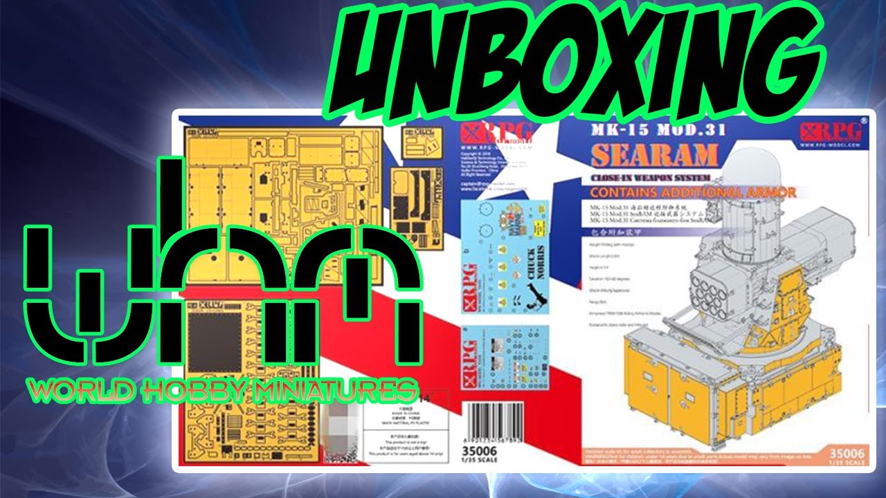 Unboxing RPG Model 35006 MK15 MOD.31 SEARAM w\additional armour - YouTube