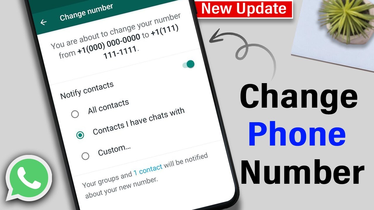 How To Change Your Phone Number 2026 | WhatsApp | Change WhatsApp ...