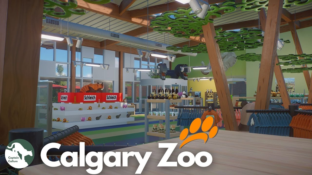 Penguin Cafe & Gift Shop | Calgary Zoo in Planet Zoo Ep.4 - YouTube