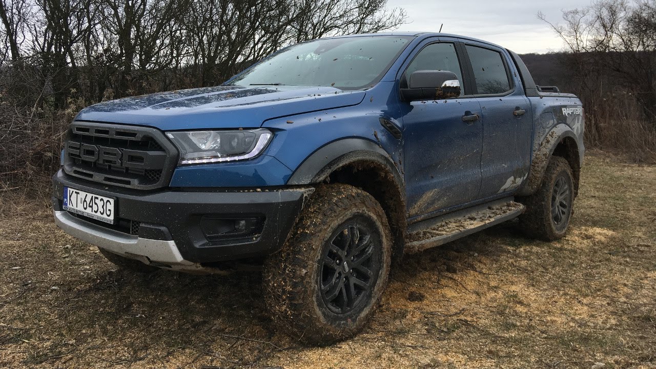 Ford Ranger Raptor drive on wet sand - YouTube
