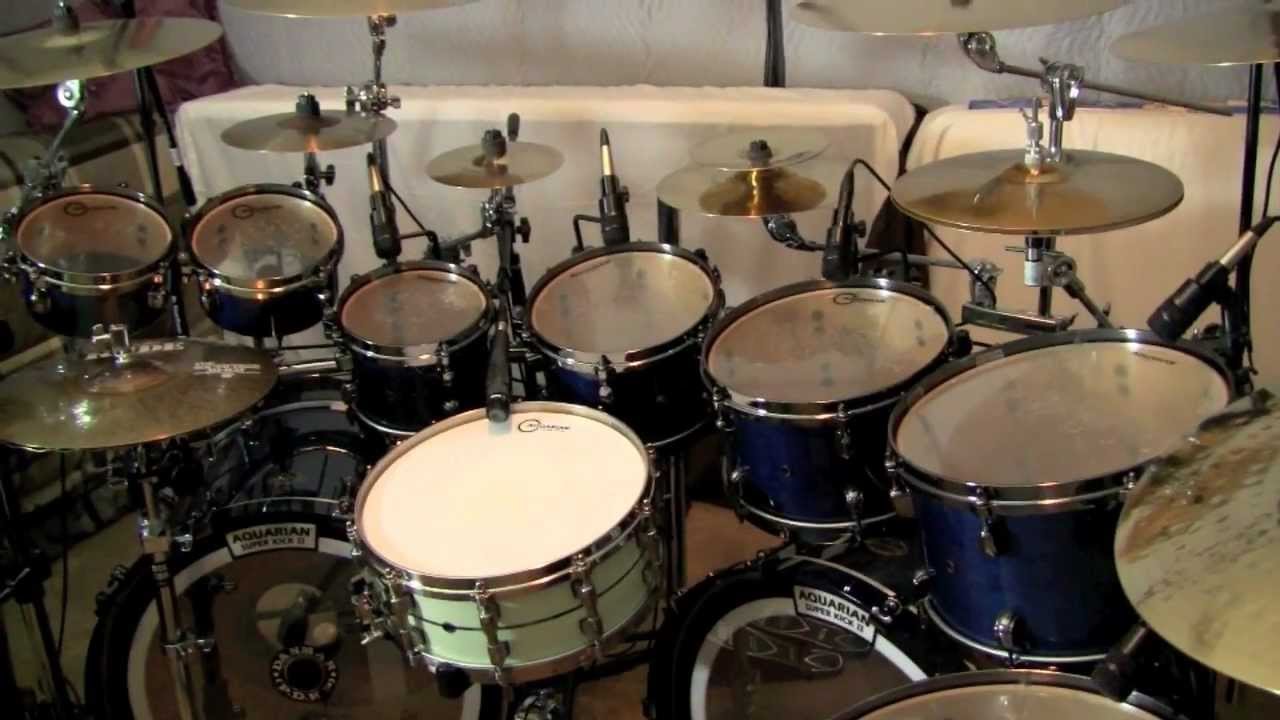 How I record my drums - Part 1 of 10 - YouTube