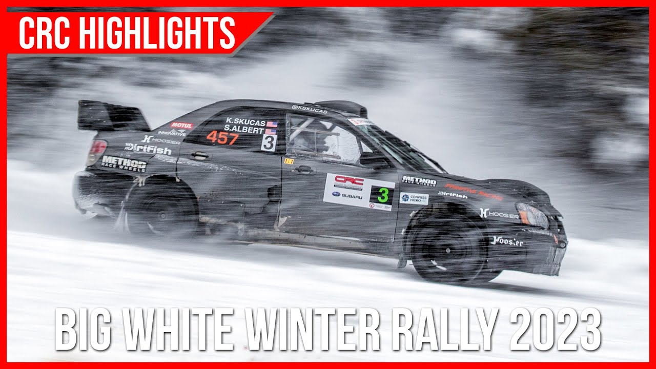 CRC Highlights: Big White Winter Rally 2023 - YouTube