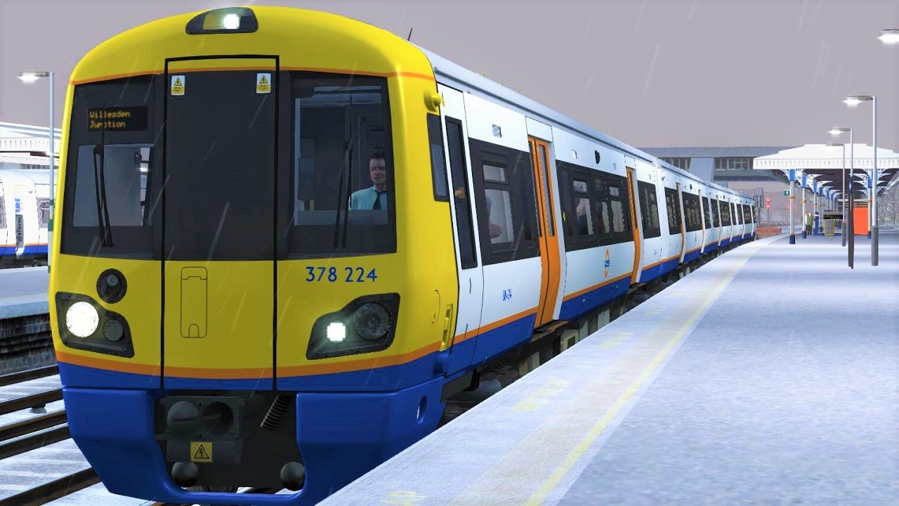 North London & Goblin Lines Class 378 Stromausfall Führerstandsmitfahrt ...