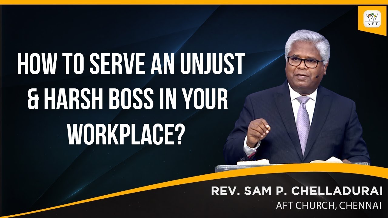 How to serve an unjust & harsh boss in your workplace? - YouTube