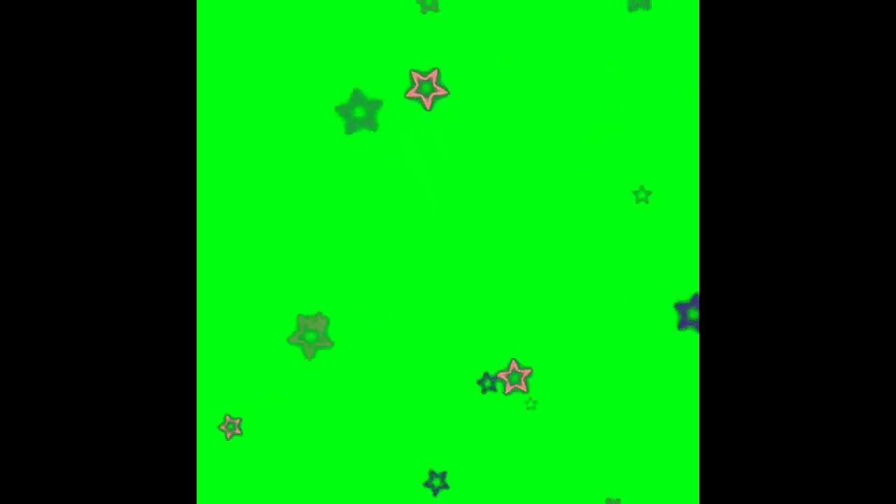 6 awesome colourful Star Animation effects green screen HD footages chroma key star effects ...