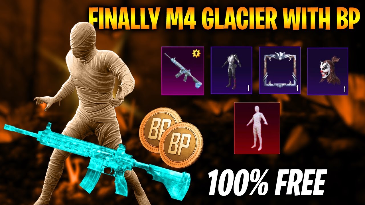OMG 😱 PubgM Brought M416 Glacier + Mummy Set With Bp Coin Event | Get ...