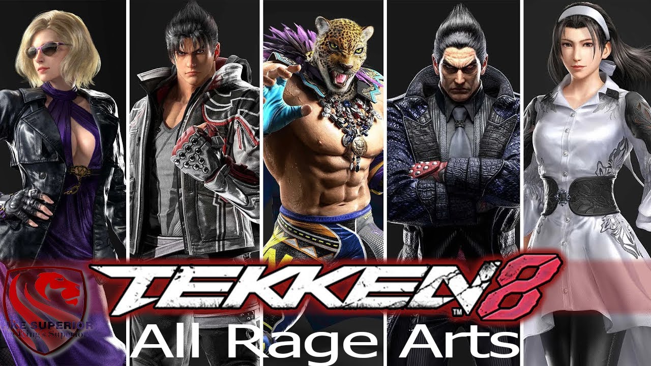 Tekken 8 - All Rage Arts - So Far - YouTube