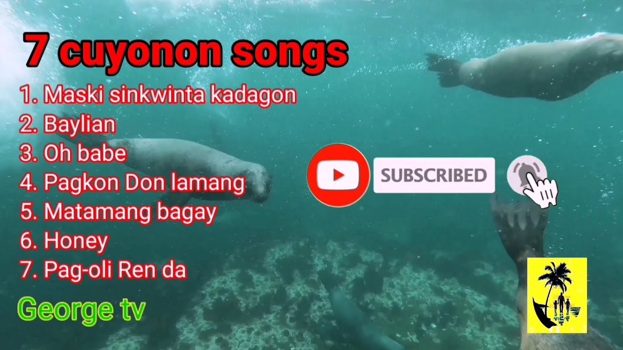 7 cuyonon songs - YouTube