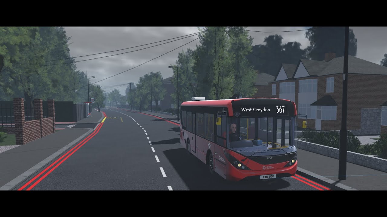 Requested Route Visual Timelapse On Croydon Redenfined Route 367 ...