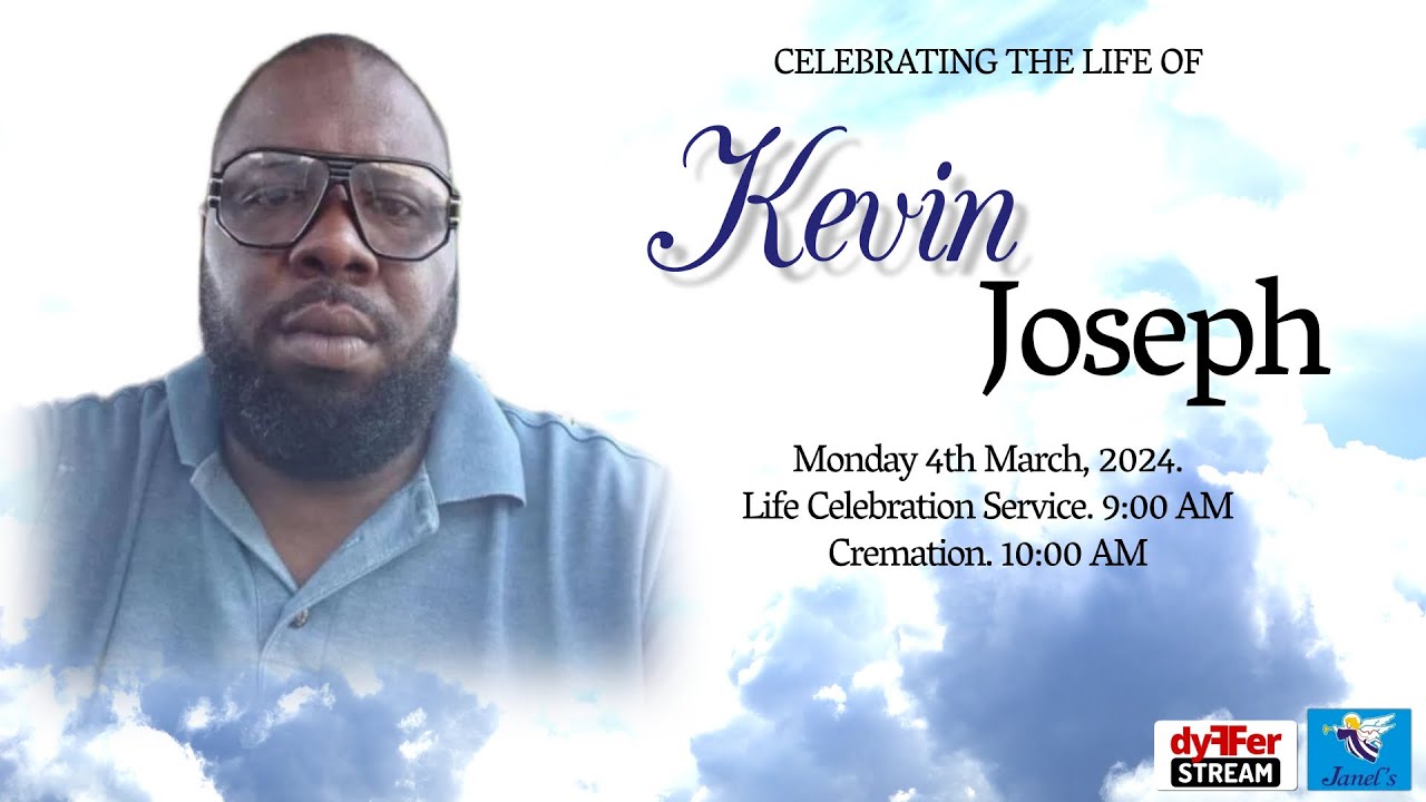 Kevin Joseph Life Celebration Livestream - YouTube