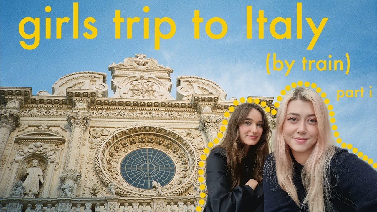 Girls trip to Italy (by train) part i | Slow travel diary - YouTube