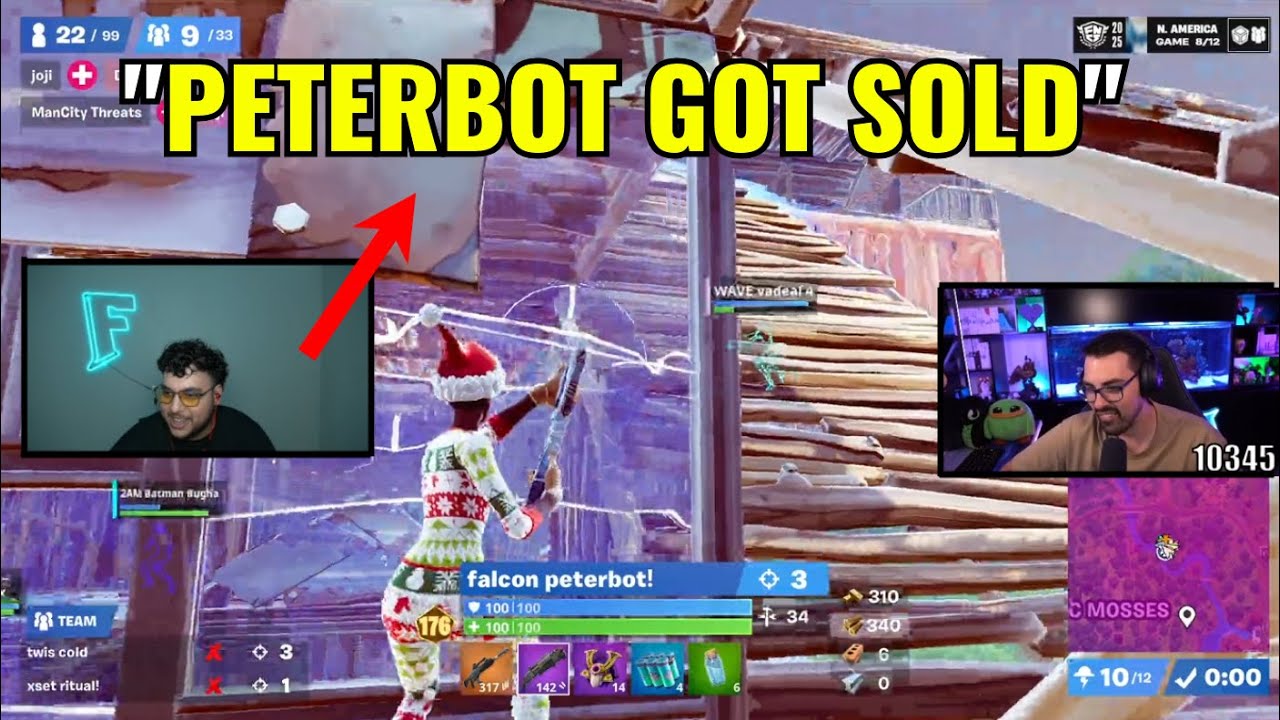 Faxuty & AussieAntics DEBATE Ritual SELLING Peterbot's FNCS - YouTube