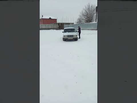 vaz 2107 qarda gedməsi.Aftos..