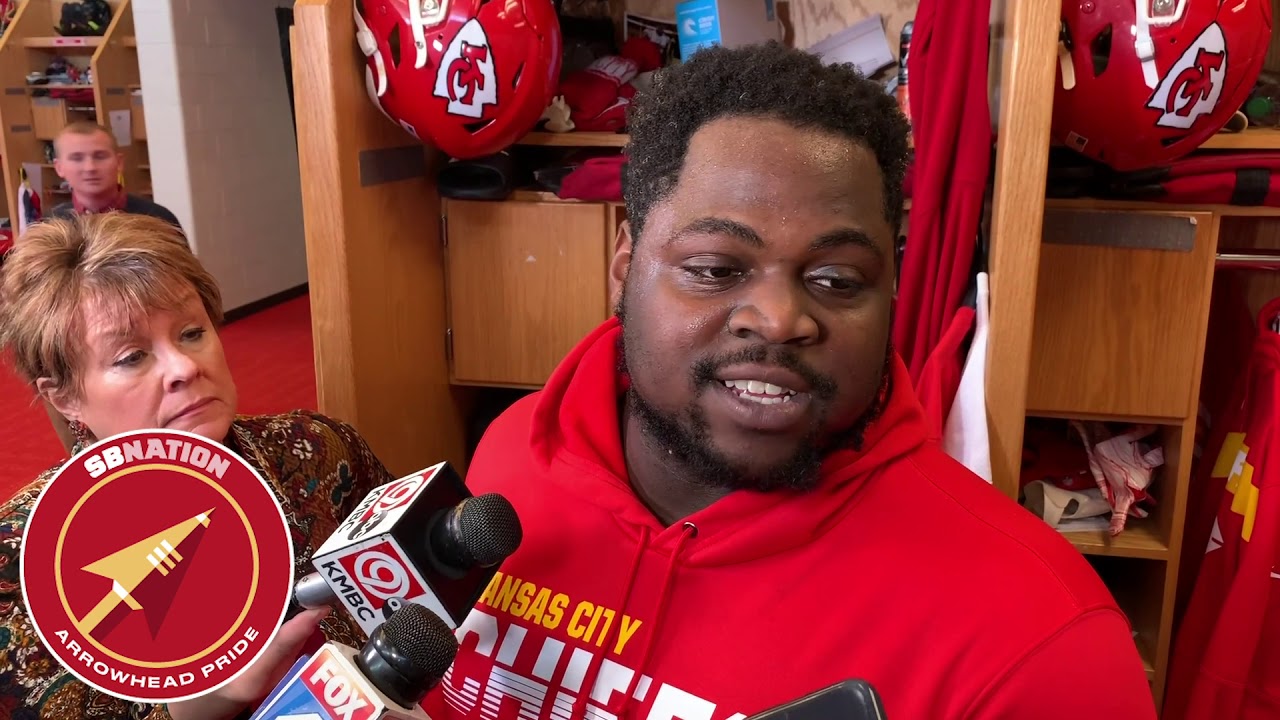 Khalen Saunders not worry about college wall (NFL Week 15 2019) - YouTube