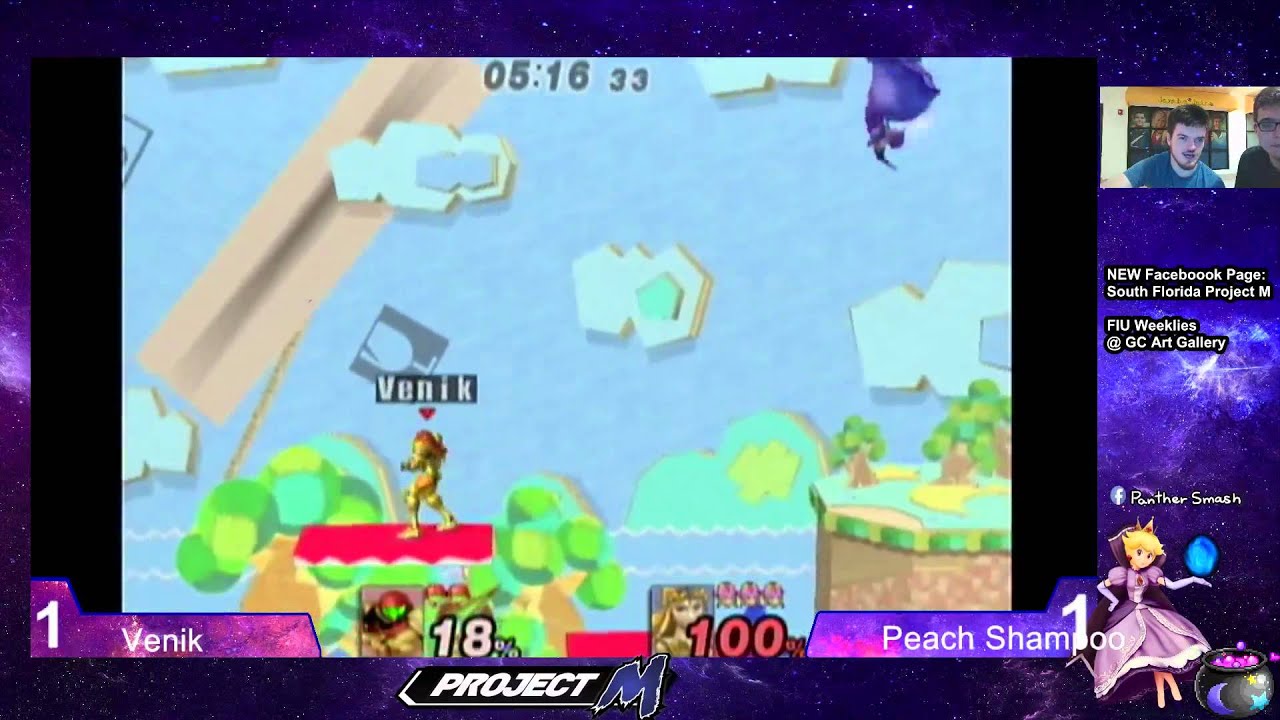 FIU Weekly 7/24 - Pool A Losers Final - Venik (Samus) vs Peach Shampoo ...