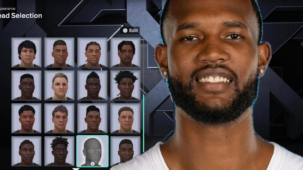 Evan Mobley Face Creation NBA 2K26 - YouTube