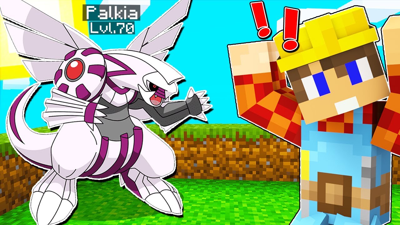 HO CATTURATO PALKIA POKEMON LEGGENDARIO SULLA PIXELMON!! - YouTube