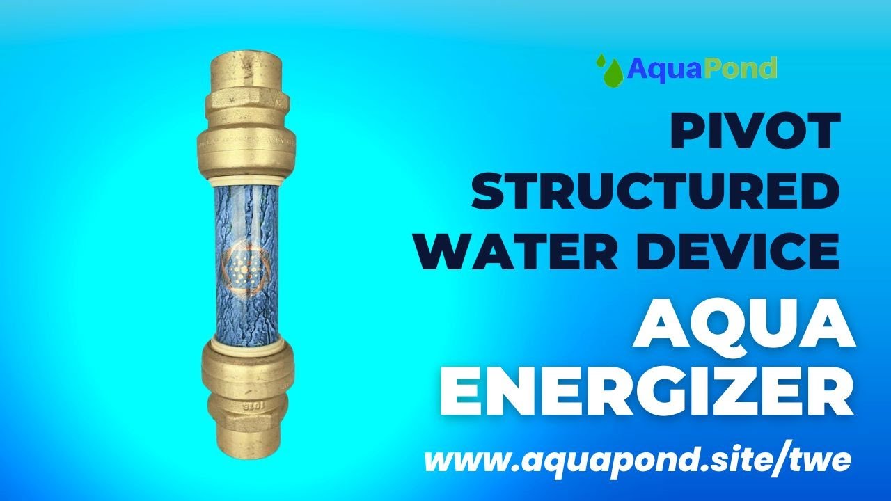Aqua Energizer Pivot Water Structuring Device - YouTube
