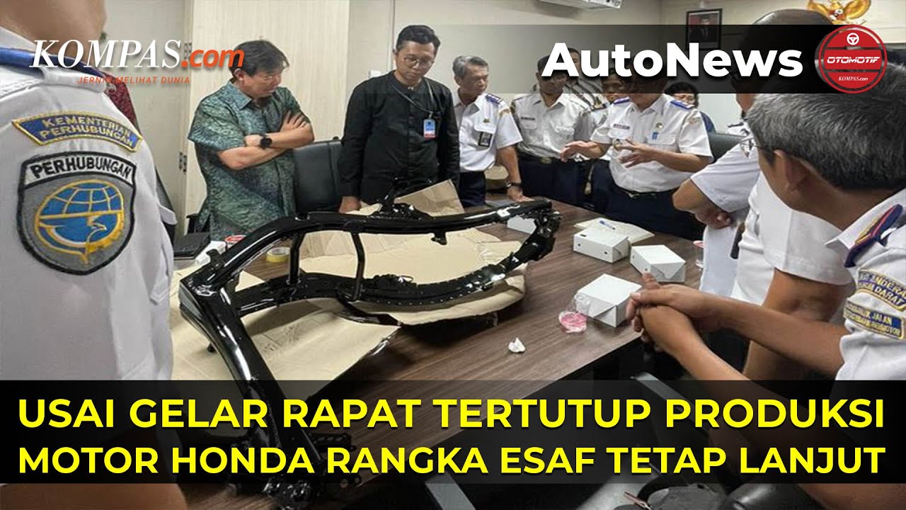 Produksi Motor Honda dengan Rangka eSAF Tidak Disetop Sementara - YouTube