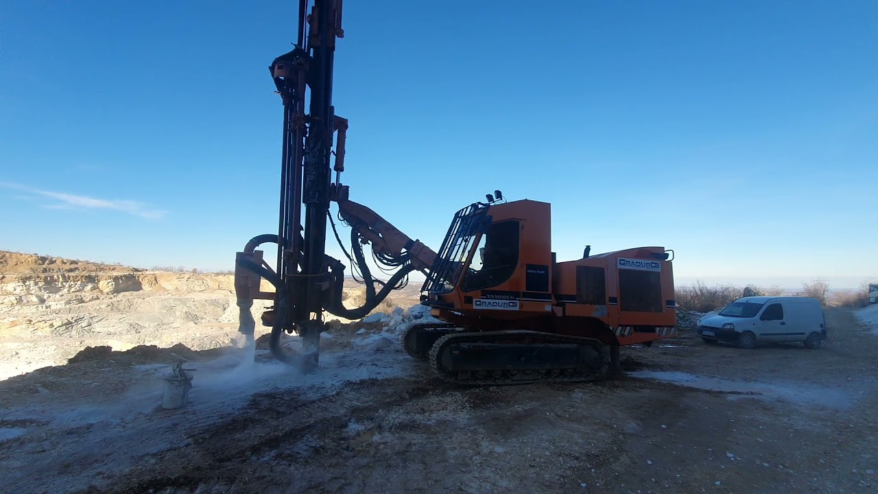 Tamrock PANTERA 1100 - YouTube