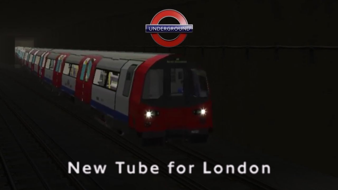 The New Tube for London but it’s a 1996 Tube Stock in Roblox and ...