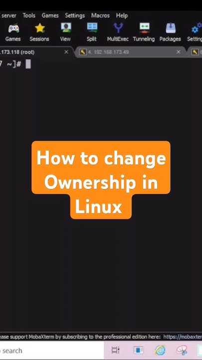 How to Change Ownership in Linux, How to use chgrp Command. - YouTube