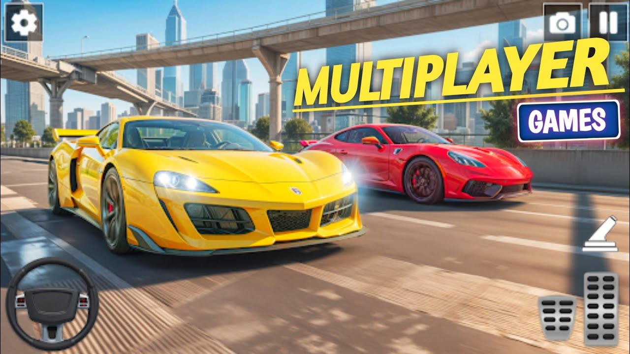 Top 5 MULTIPLAYER car driving games for Android | Best multiplayer car ...