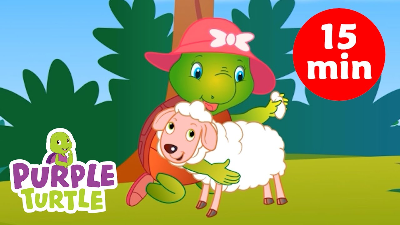Little Bo Beep + More songs | Purple Turtle Nursery Rhymes Videos - YouTube