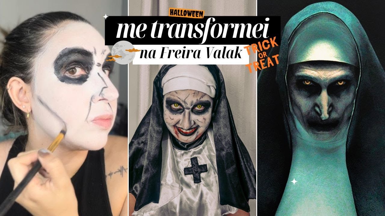 VIREI A FREIRA VALAK - HALLOWEEN DA ANA - YouTube