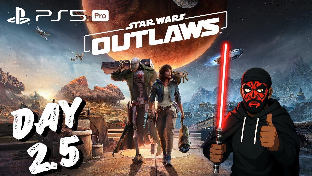 Star Wars outlaws (PS5 PRO Enhanced) Live Gameplay Day 2.5 - YouTube