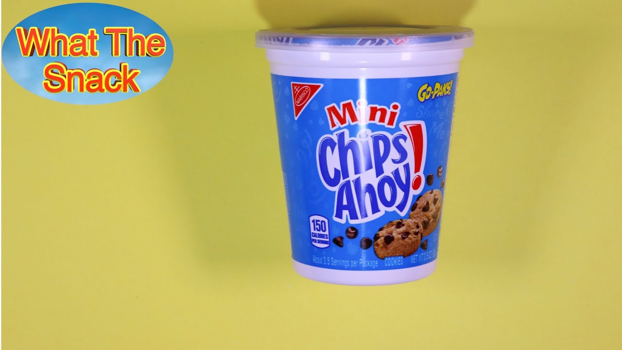 Chips Ahoy! Mini Go-Paks - YouTube