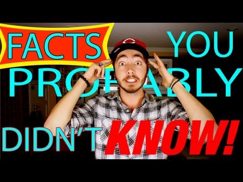 Facts You Probably Didn't Know - YouTube
