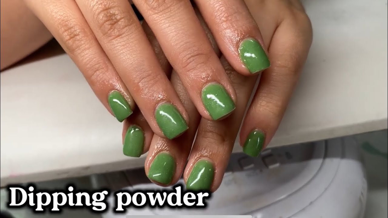 how to Dip powder, tutorial #nails #diy #fyp #parati - YouTube