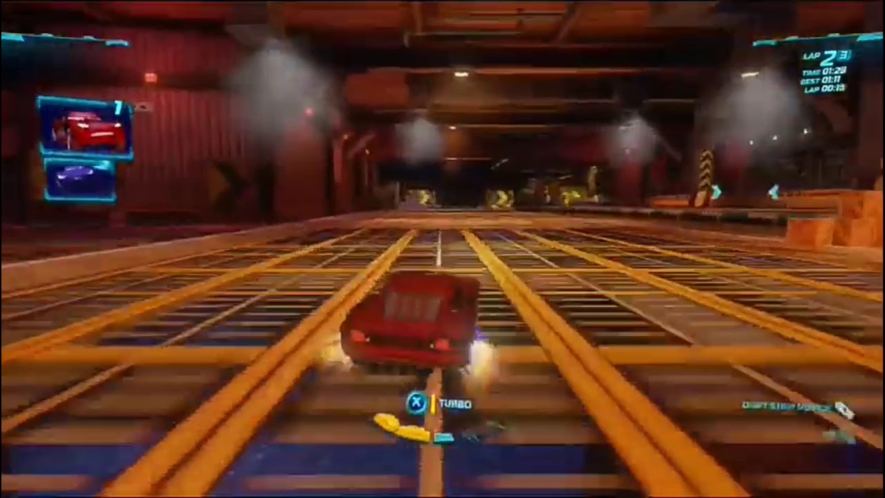 Cars 2 The Video Game | Radiator Lightning - Oil Rig Run | - YouTube