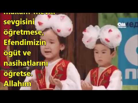 MİNİK KIZDAN ÇOK GÜZEL DUA