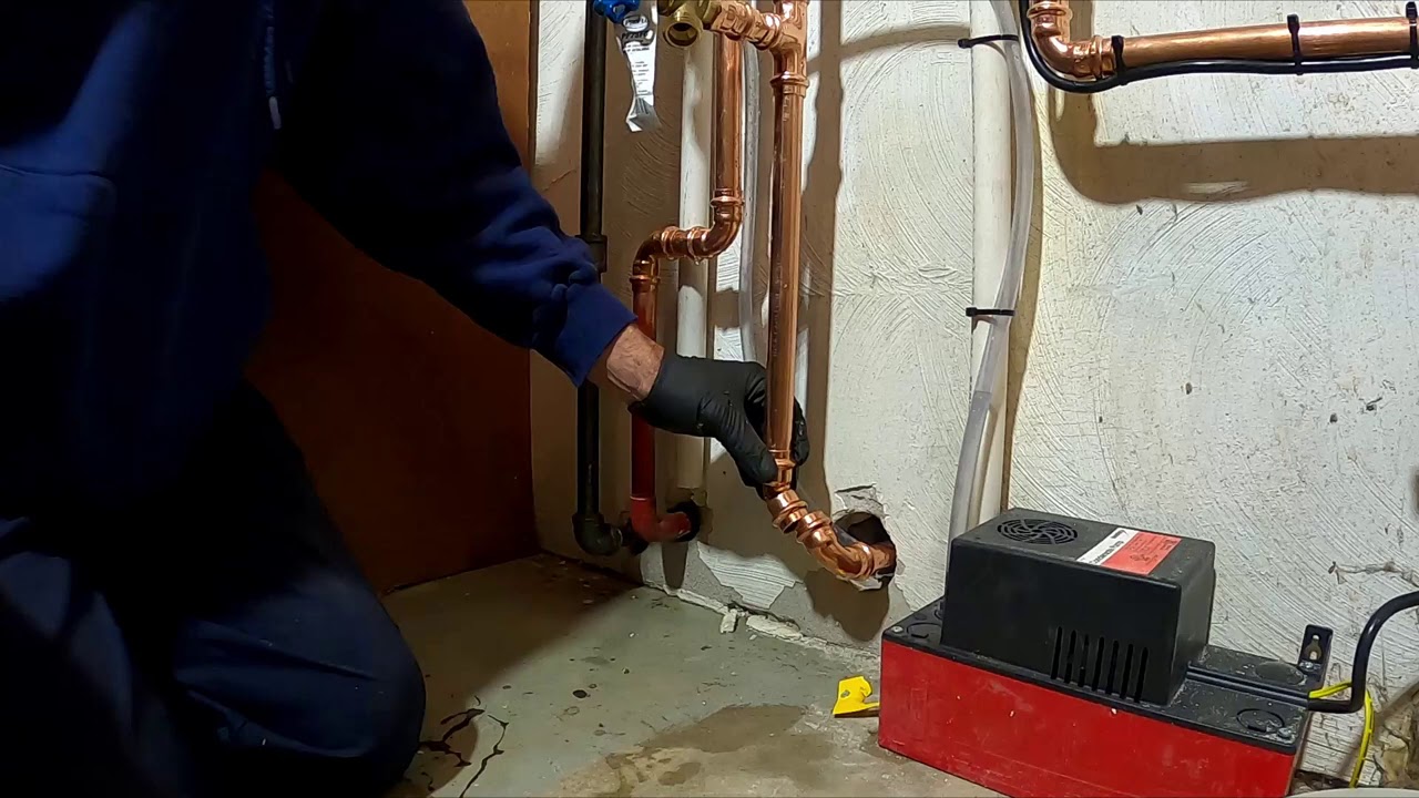 Navien NPE-240 A Recirculation Line - YouTube