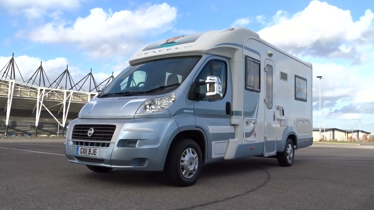 2011 FIAT AUTOTRAIL EXCEL 670 2.2 DIESEL 4 BERTH MOTORHOME 3300kg ONLY ...