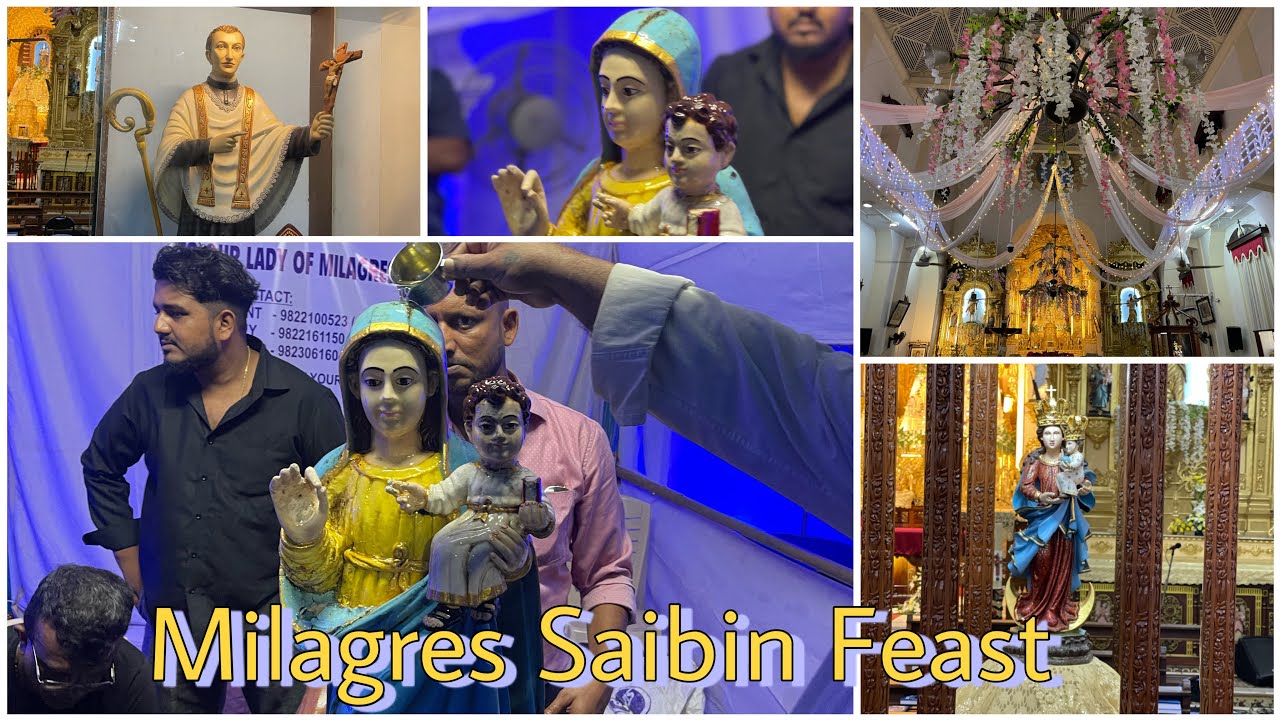 MILAGRES SAIBIN FEAST 2023 || MAPUSA GOA || ST JEROME CHURCH - YouTube