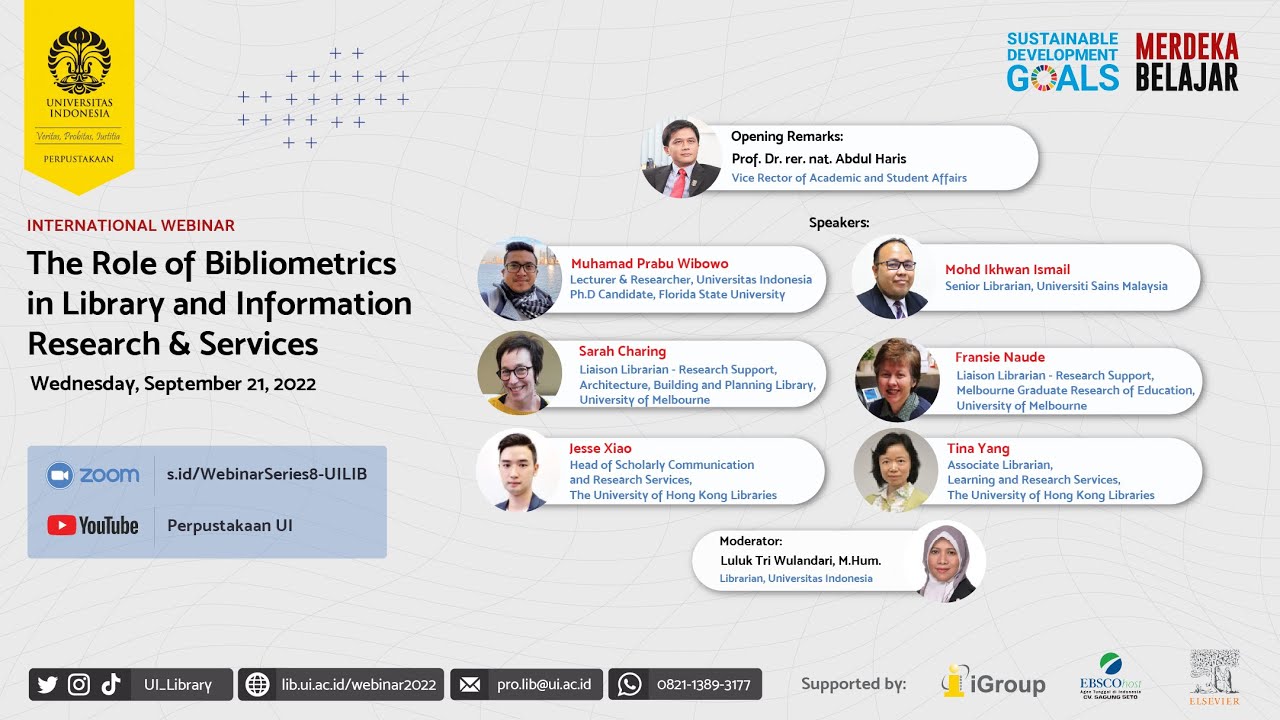 The Role of Bibliometrics in Library and Information Research and ...