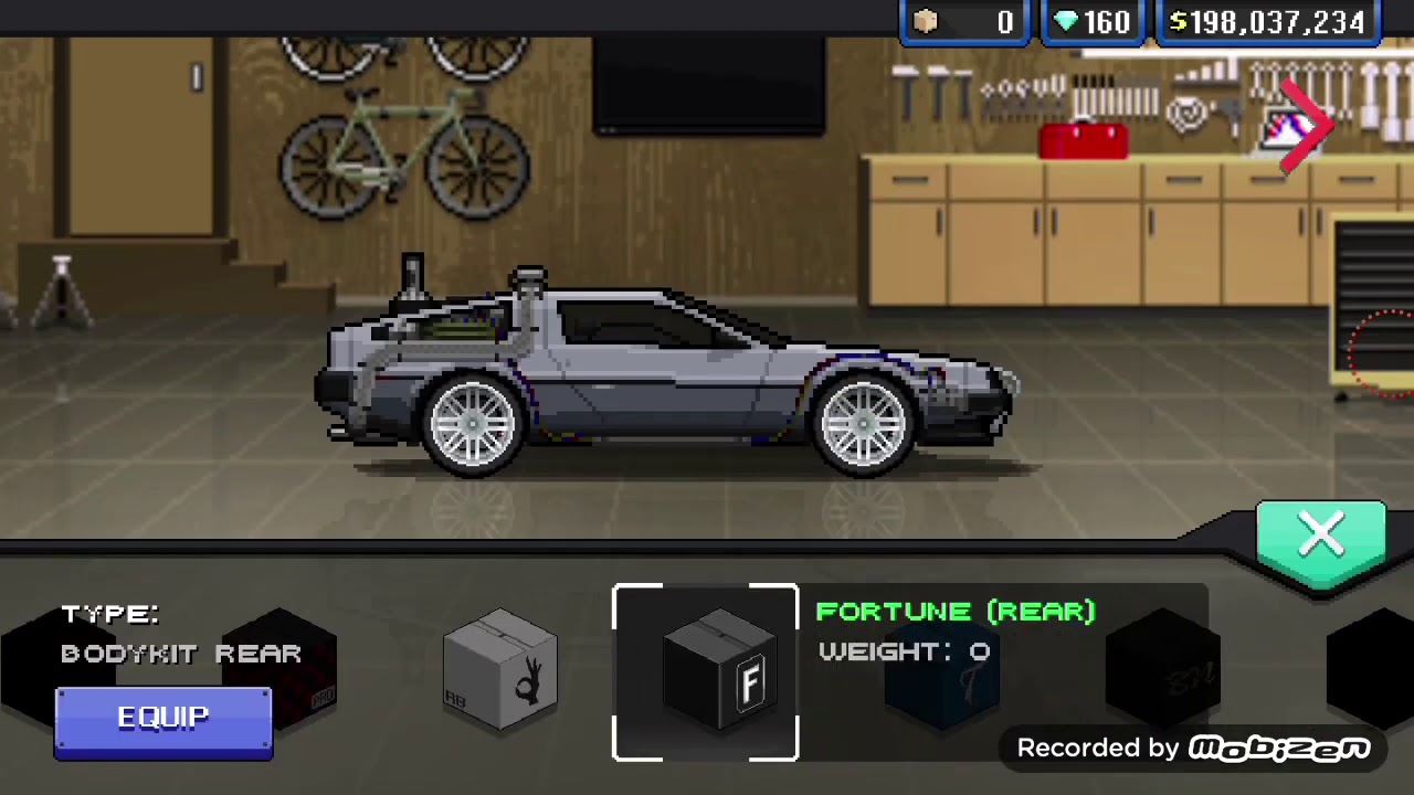 Pixel Car Racer | Geleceğe Dönüş | DeLorean Nasıl Yapılır ? - YouTube