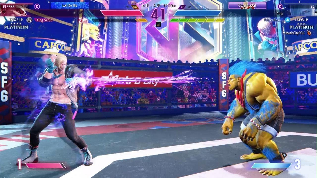 Blanka Level 2 Got Me The Win - YouTube